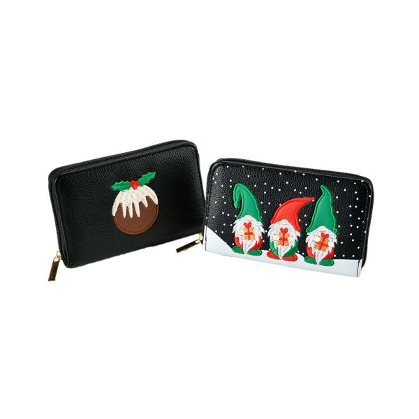 Gnomes/Christmas Pudding Purse – Speedy Shoe Service
